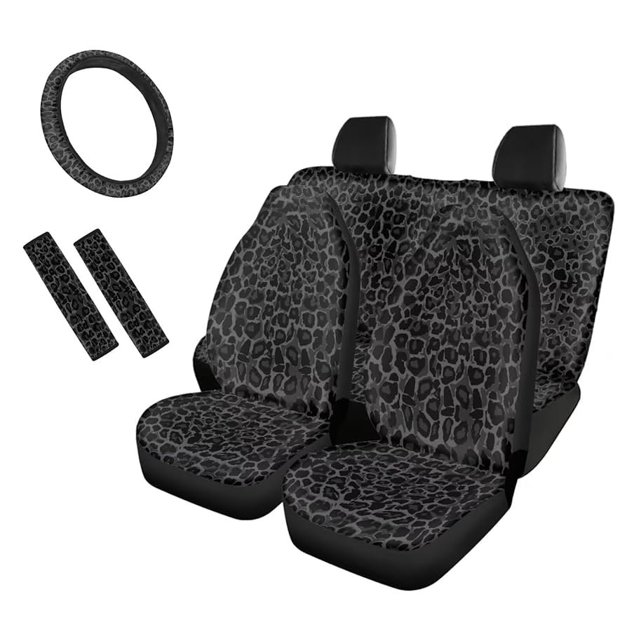 Cheetah Print Car Seat Covers: Bold Style Meets Ultimate Comfort ...