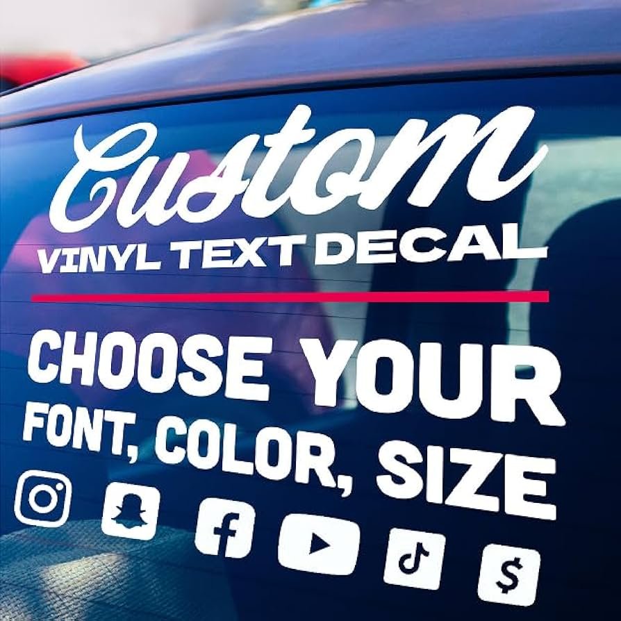 Custom Car Window Decals: Transform Your Ride with Style - Autopatchers