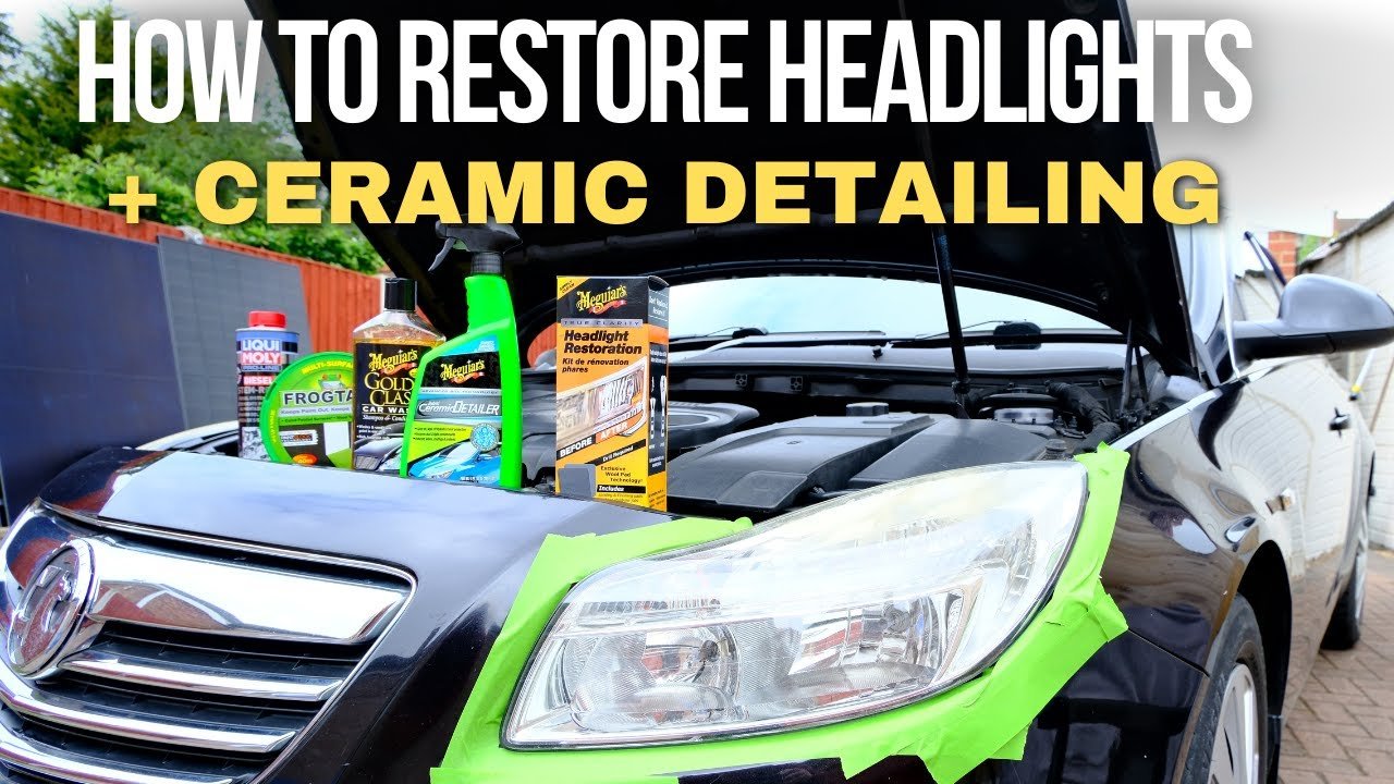 How to Clean Headlights on a Car: Easy Steps for Crystal Clear Lights ...