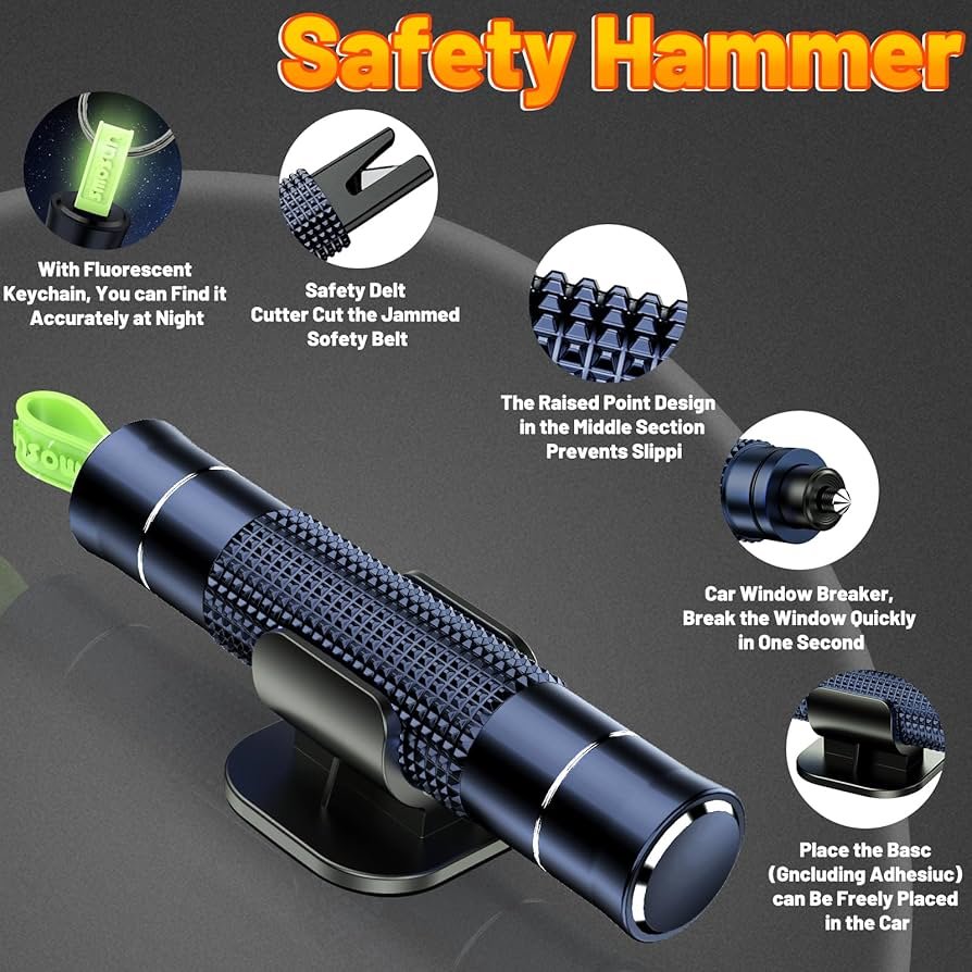 Importance of Safety Hammer for Windows: Essential Life-Saving Tool ...