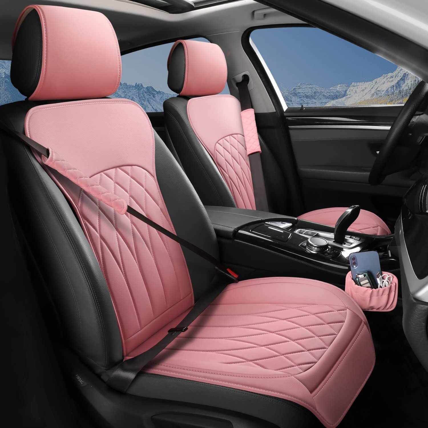 Light Pink Car Seat Covers: Stylish Protection for Your Ride - Autopatchers