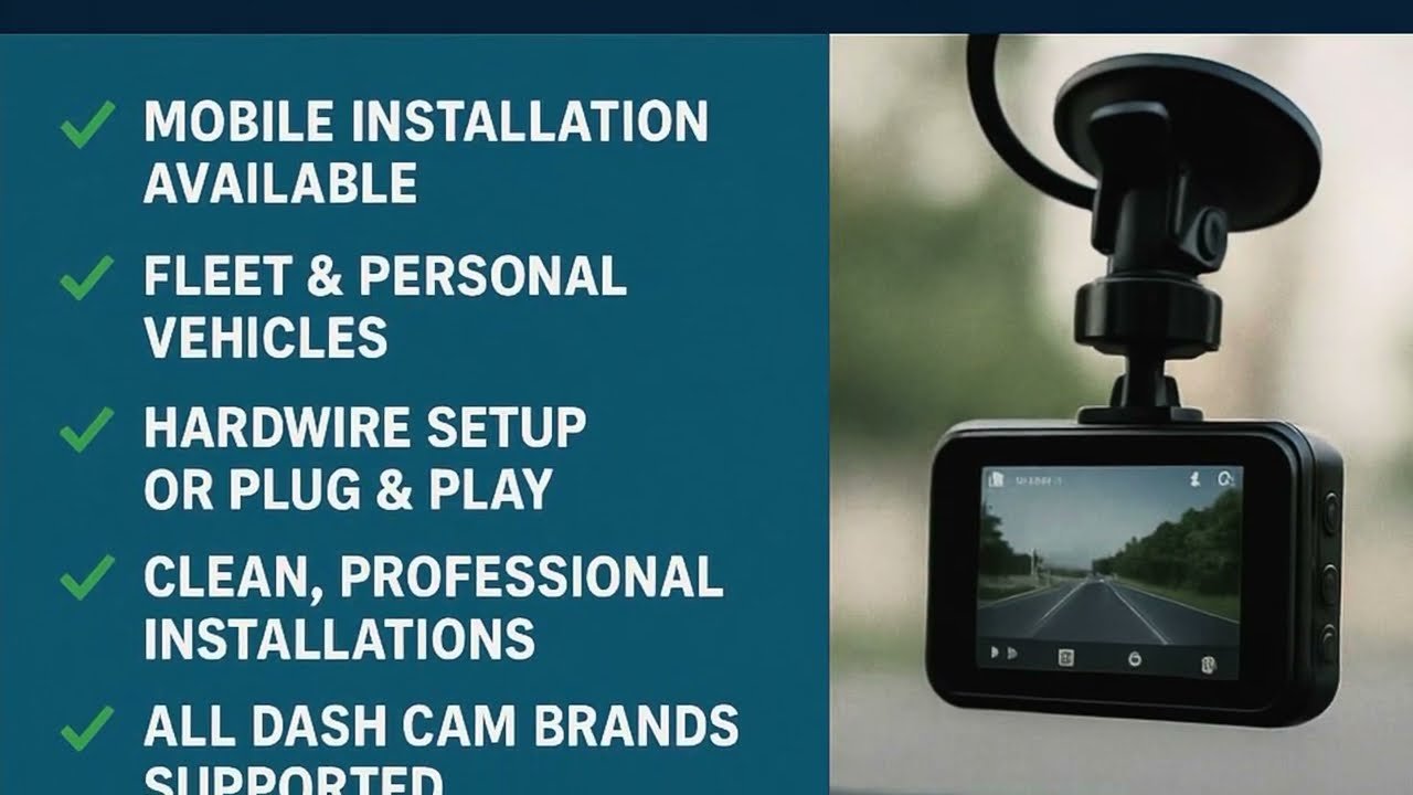 Stop Wishing Start Recording Find The Best Professional Dash Cam Installation Near Me